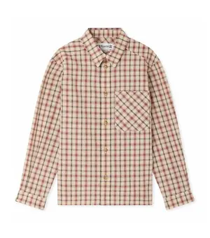 Bonpoint Cotton Check Shirt