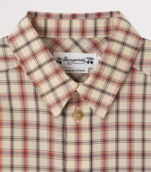 Bonpoint Cotton Check Shirt
