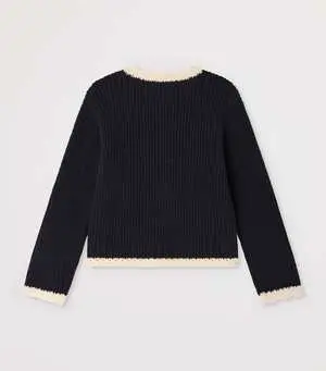 Bonpoint Wool-cotton Maryls Cardigan