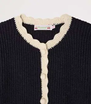 Bonpoint Wool-cotton Maryls Cardigan