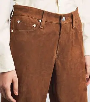 Rag & Bone Suede Saige Trousers