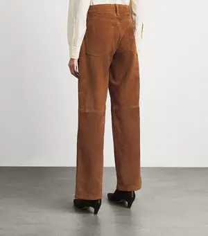 Rag & Bone Suede Saige Trousers