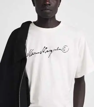 MAISON MARGIELA Cotton Logo T-shirt