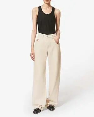 Isabel Marant Étoile Jeyda Pants - Ecru