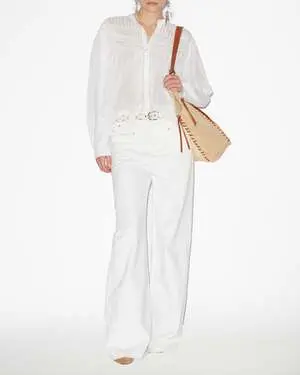 ETOILE Plalia Blouse - White