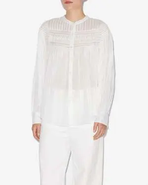 ETOILE Plalia Blouse - White