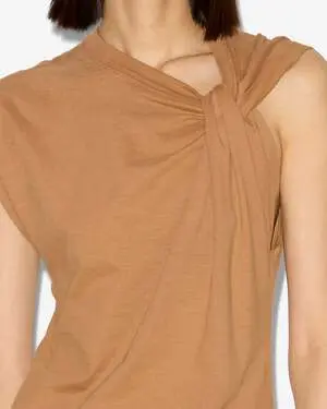 Isabel Marant Étoile Nayda T-shirt - Caramel