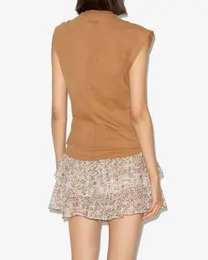 Isabel Marant Étoile Nayda T-shirt - Caramel