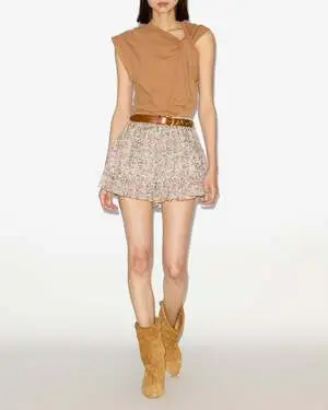 Isabel Marant Étoile Nayda T-shirt - Caramel