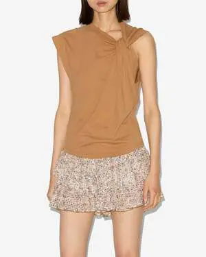 Isabel Marant Étoile Nayda T-shirt - Caramel
