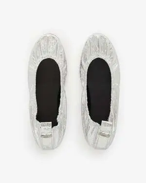 Isabel Marant Étoile Belna Ballet Flats - Silver