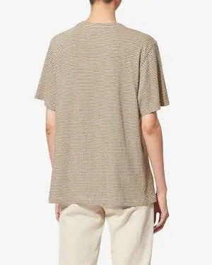 ETOILE Zewel" Cotton And Linen T-shirt