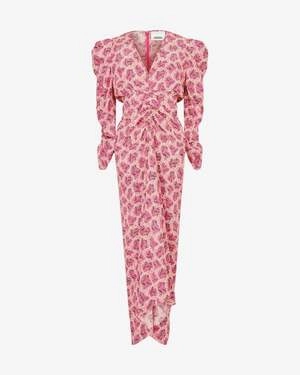 Isabel Marant Étoile ALBINI DRESS Fuchsia