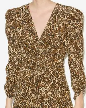 Isabel Marant Étoile ALBINI DRESS Leopard