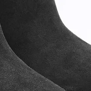 Isabel Marant Étoile Leyane Suede Heeled Boots - Black