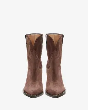 Isabel Marant Étoile Leyane Boots - Chocolate