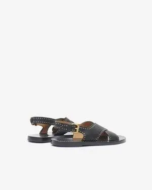 Isabel Marant Étoile Jane Sandals - Black