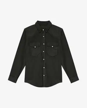 Isabel Marant Étoile Vasco Shirt - Black