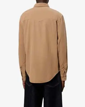 Isabel Marant Étoile Vasco Shirt - Camel