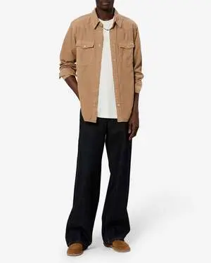 Isabel Marant Étoile Vasco Shirt - Camel