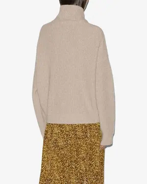 Isabel Marant Étoile Brooke Ribbed Cashmere And Merino Wool Sweater - Beige