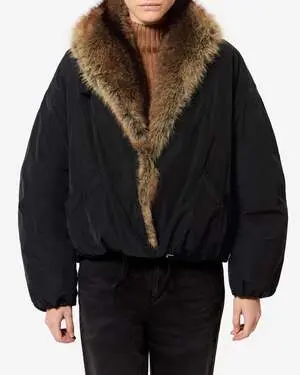 Isabel Marant Étoile Reversible Parka With Faux Fur Collar