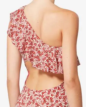 Isabel Marant Étoile Sicilya Swimsuit - Red