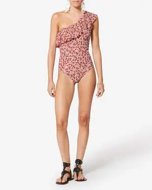 Isabel Marant Étoile Sicilya Swimsuit - Red