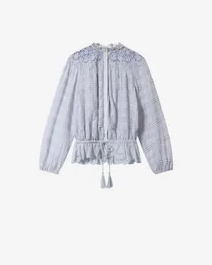 ETOILE Polly Top - Light Blue