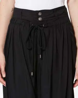 Isabel Marant Étoile Inaya Wide-leg Trousers - Black