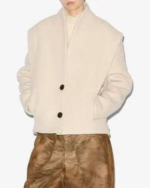 Isabel Marant Étoile Dyogo Coat - Ecru
