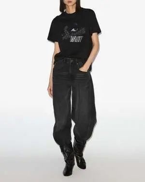 ETOILE Zoeline T-shirt - Black