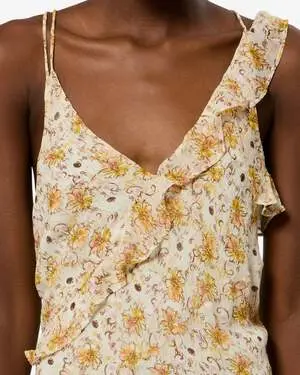 ETOILE Luxie Dress - Light Yellow-ecru