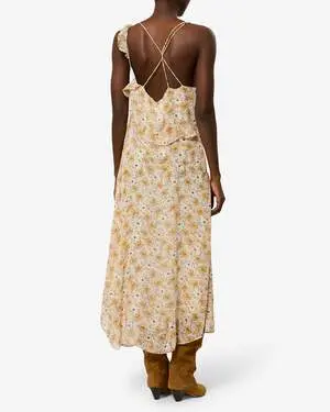 ETOILE Luxie Dress - Light Yellow-ecru