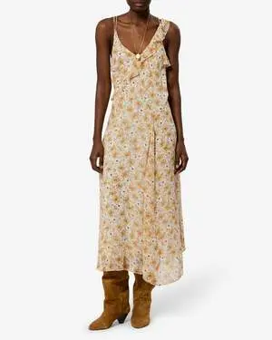 ETOILE Luxie Dress - Light Yellow-ecru