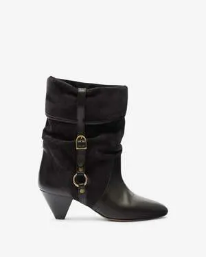 Isabel Marant Étoile Darner Buckle Boots - Black