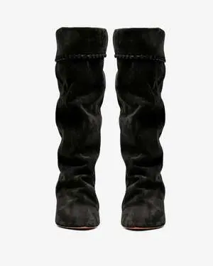 Isabel Marant Étoile Elita Suede Boots - Black