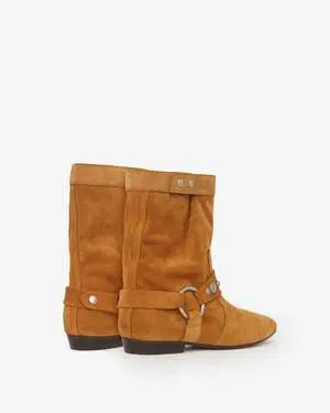 Isabel Marant Étoile Stania Print Suede Boots