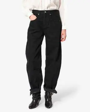Isabel Marant Étoile Oriane Barrel Leg Jeans