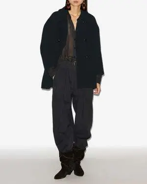 Isabel Marant Étoile Fiby Coat - Black