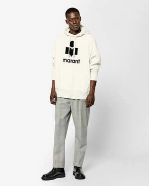 Isabel Marant Étoile Miley Logo Oversize Hoodie