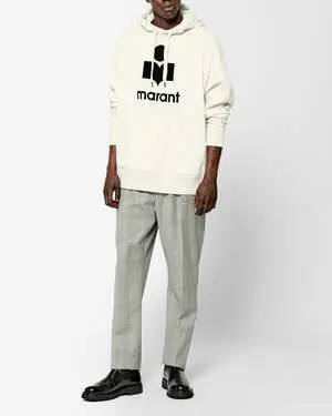 Isabel Marant Étoile Miley Logo Oversized Hoodie