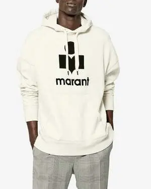 Isabel Marant Étoile Miley Logo Oversized Hoodie