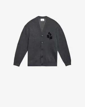 Isabel Marant Étoile Curtis Cardigan - Anthracite
