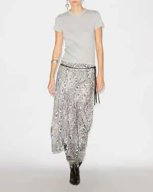 Isabel Marant Étoile Taomi T-shirt - Gray