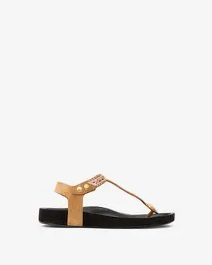 Isabel Marant Étoile Enore Sandals - Cognac