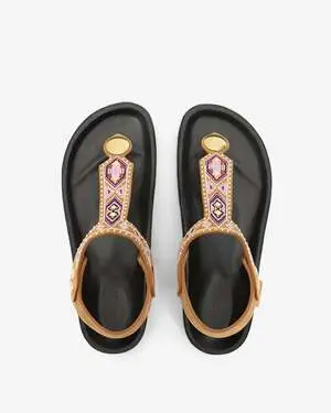 Isabel Marant Étoile Enore Sandals - Cognac
