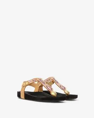 Isabel Marant Étoile Enore Sandals - Cognac