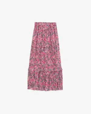 ETOILE DIYA SKIRT Raspberry-black