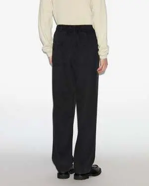 Isabel Marant Étoile Timeo Plain-colored Lyocell Pants - Black